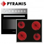 PYRAMIS ΦΟΥΡΝΟΣ 60ΚΠ 145 INOX&ΚΕΡΑΜΙΚΗ ΕΣΤΙΑ ΚΑΤΩ ΠΑΓΚΟΥ ...